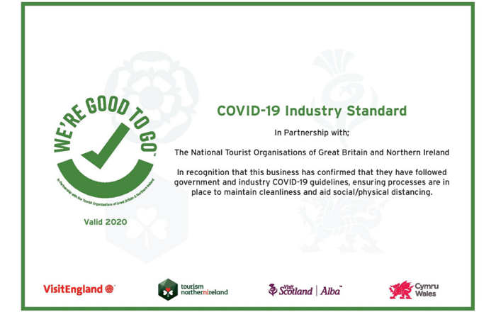 We've been awarded the Good To Go Mark | Notts Outdoors
